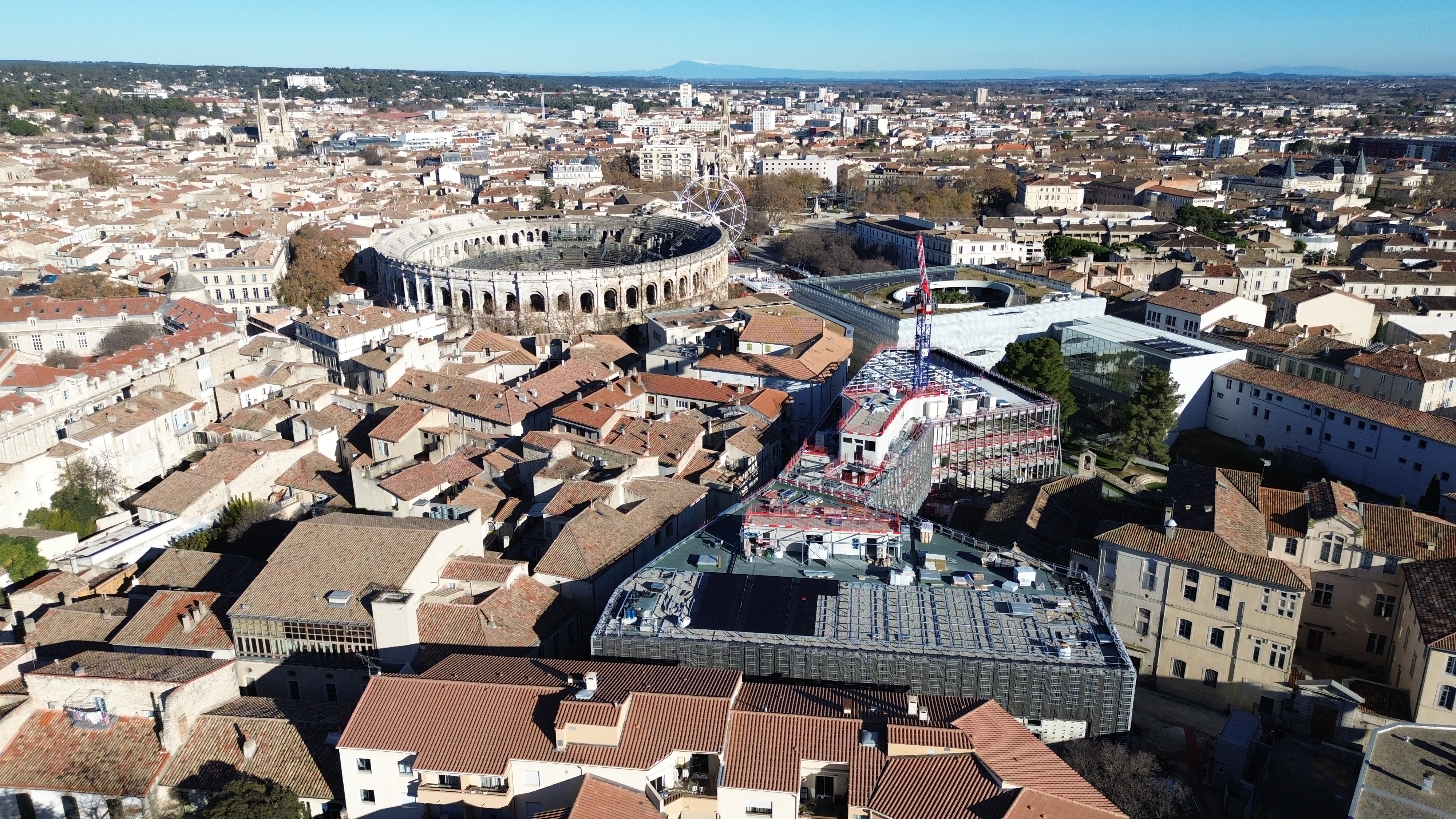Vivre Nîmes: En vidéo : le chantier du futur Centre des congrès de ...